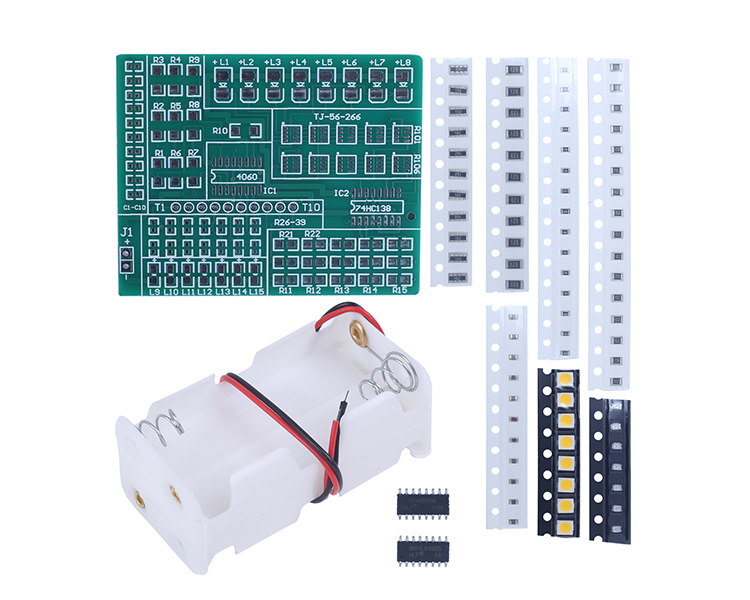 DIY SMD RGB LED Flashing Light Kit | Soldering Practice